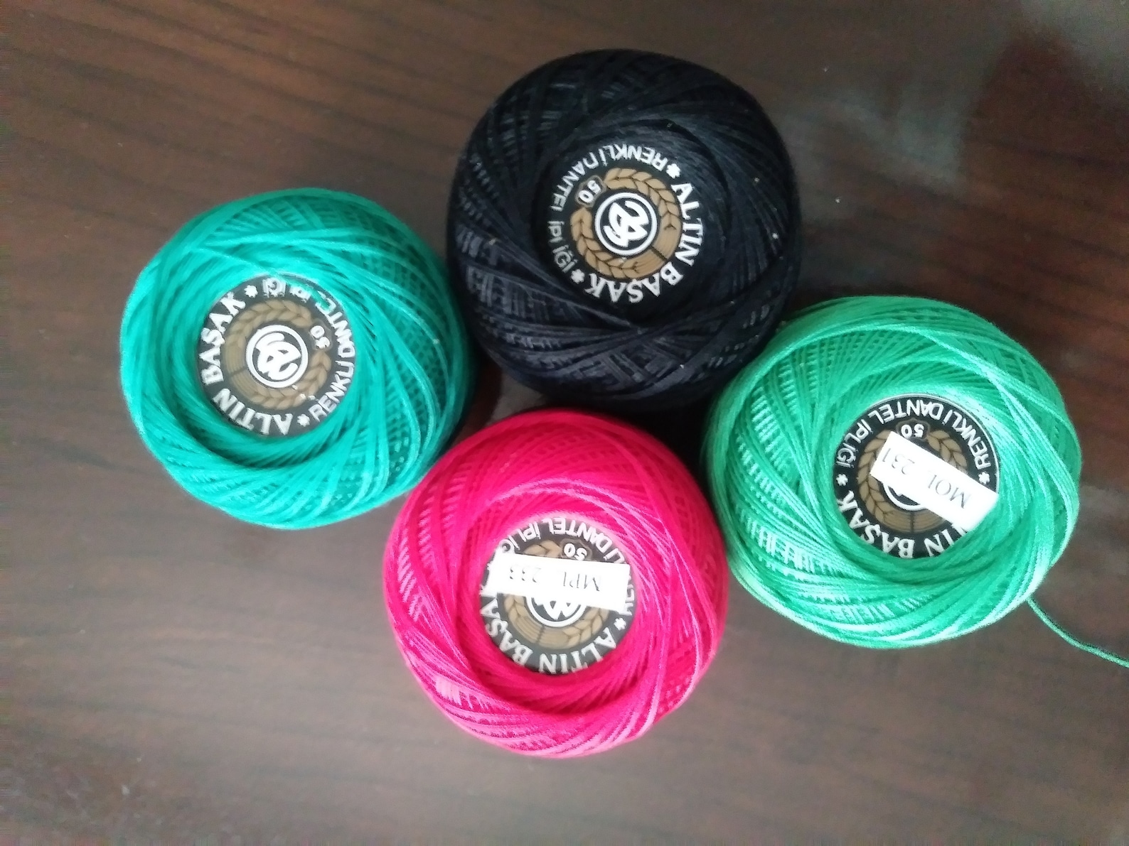 Cotton 6 Ply Cordonnet Thread Flora 50 Red or Green DMC 70 - Etsy