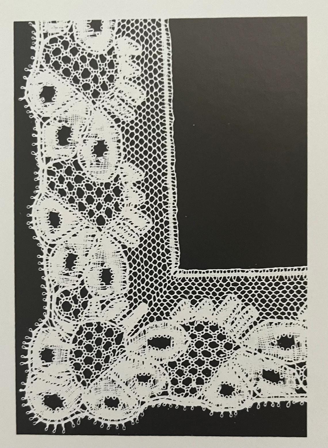 Point Ground. 100 Tradition Bobbin Lace Patterns. Book on Bucks Point ...