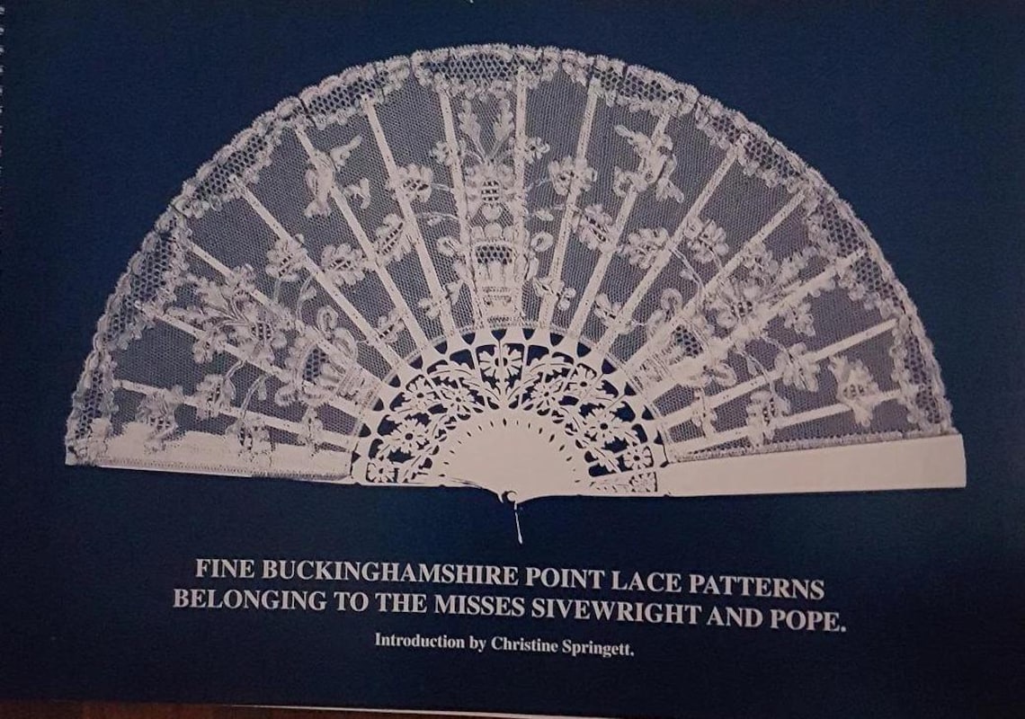 Dentelle Fine -french Point Bobbin Lace W Instruction Pattern and ...