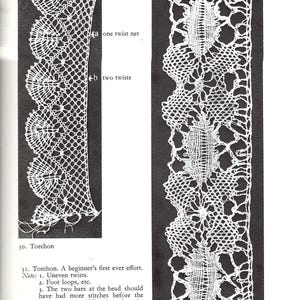 Bobbin Lace Making Book by Doreen Wright W/ Bobbin Lace Patterns ...