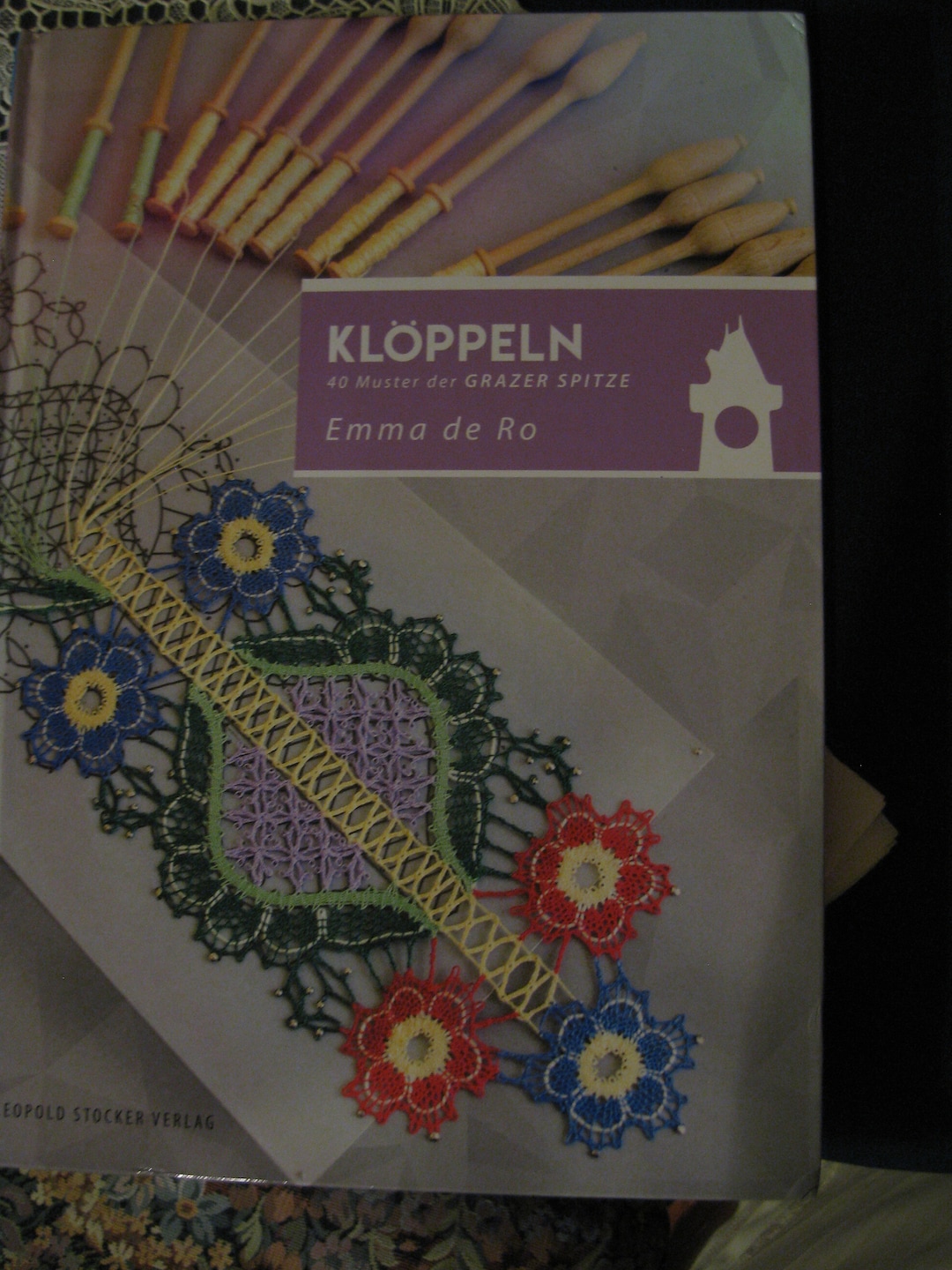 Hard to Find GRAZER SPITSEN Bobbin Lace Book by Edna Sutton. Patterns ...