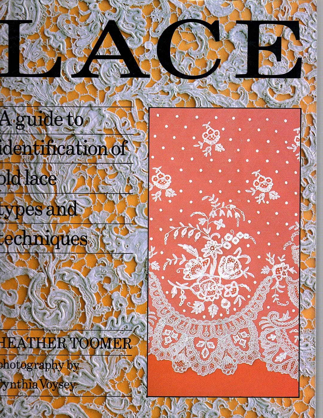SALE LACE Guide to Identifification of Lace by Heather Toomer ...