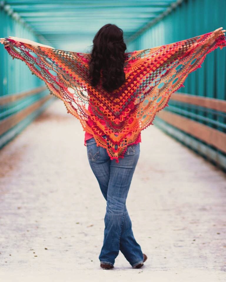 PDF Pattern: Knotted Magic Shawl- All Season Shawl - Etsy
