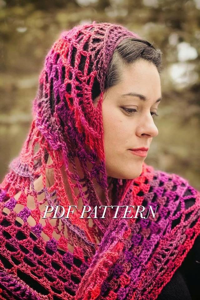 PDF Pattern: Knotted Magic Shawl- All Season Shawl - Etsy