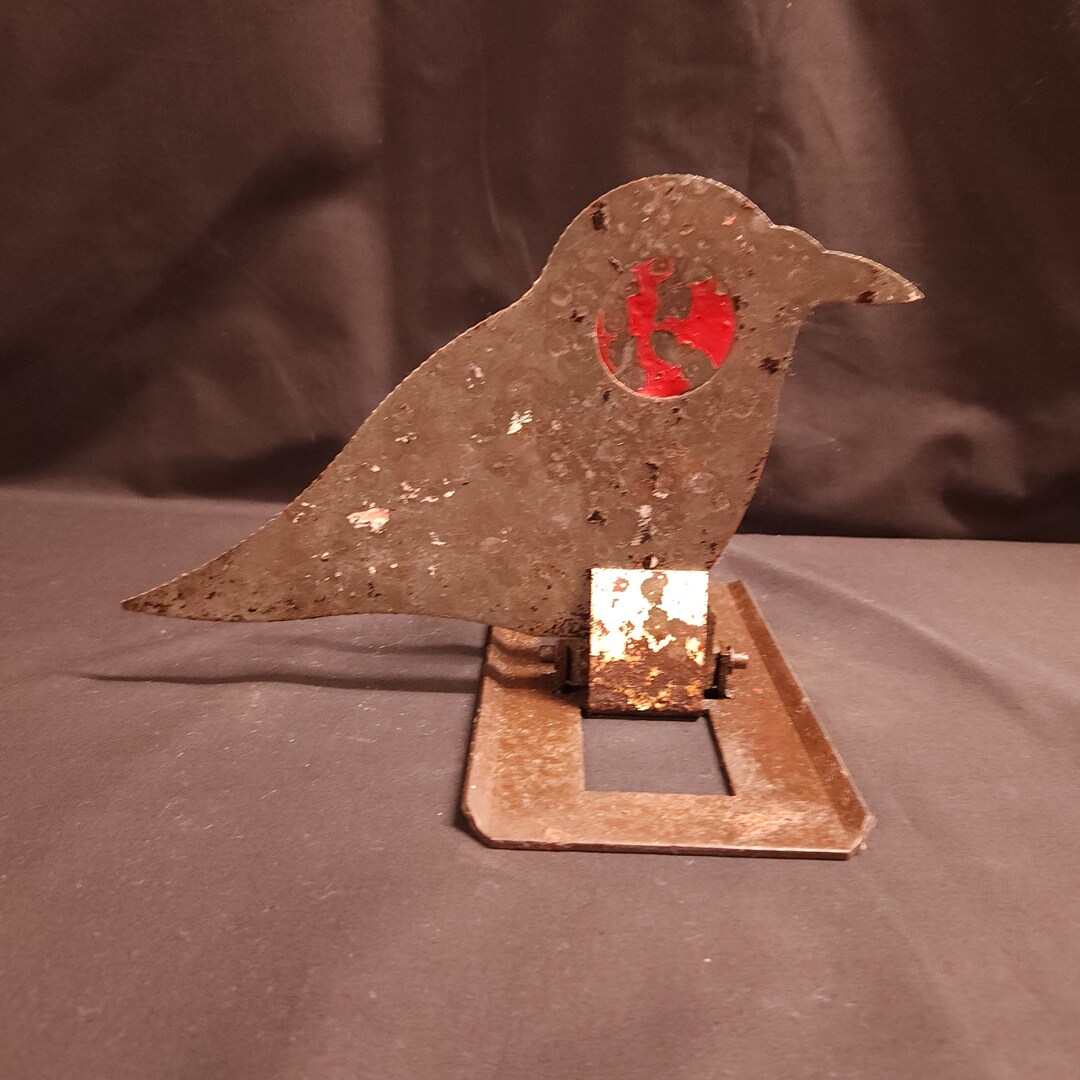 Vintage Fairground Shooting Target - Bird - Etsy