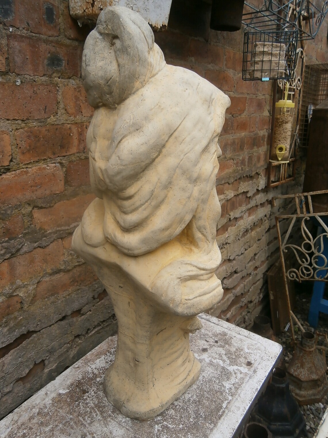 Large Cast Stone Bust - Etsy UK