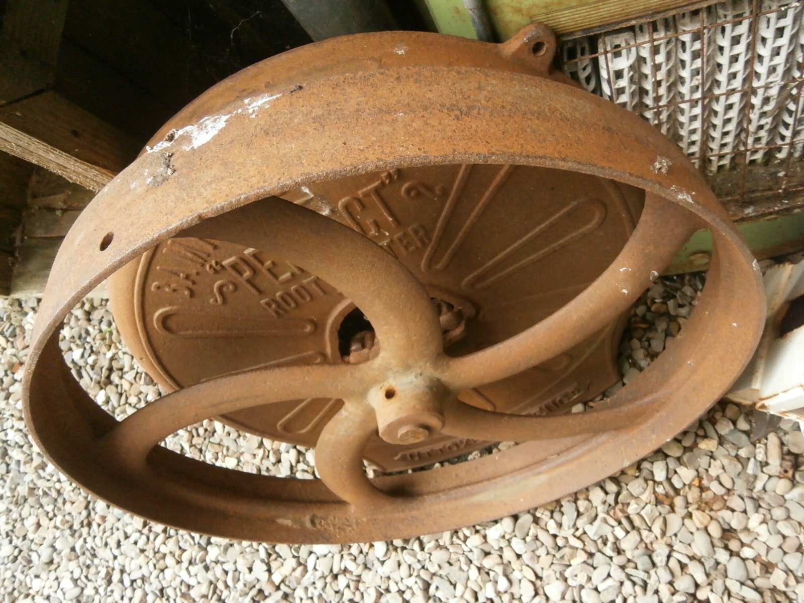 Agricultural Antique Root Cutter | Etsy UK