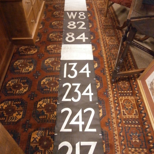 Bus Destination Blind - Etsy UK