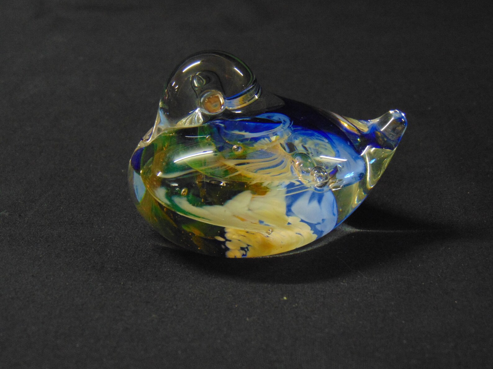 Handmade in Scotland, Vintage Selkirk Glass Bird Paperweight - Etsy UK