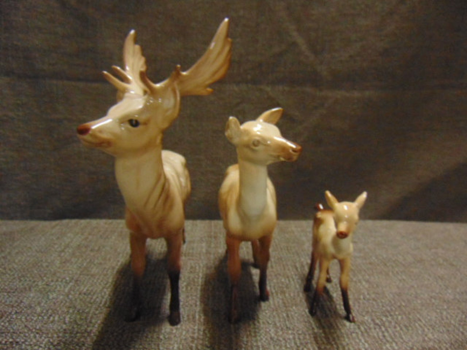 Beswick Deer Family Stag Doe and Fawn - Etsy