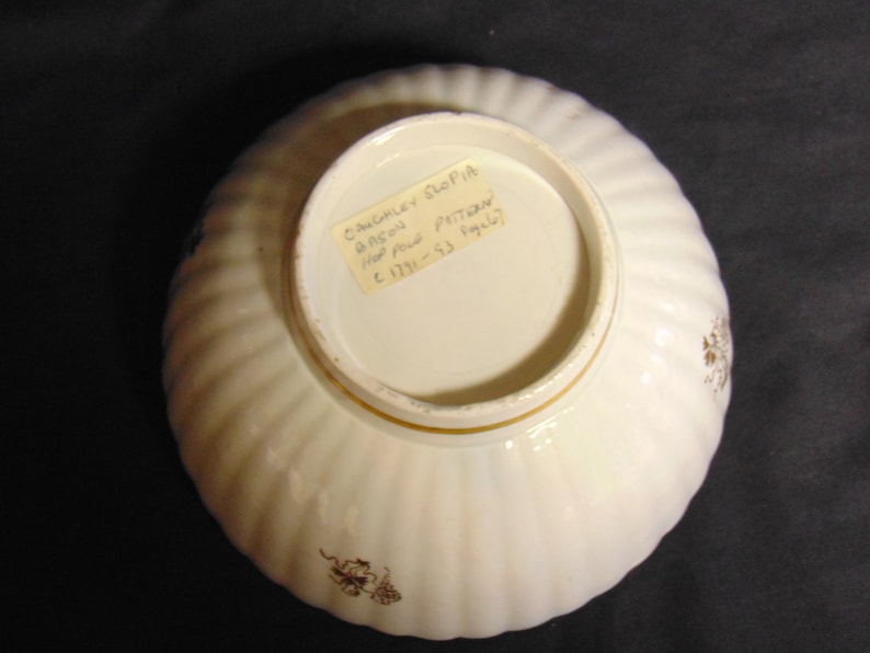 Caughley Porcelain Fluted Bowl Circa 1791-1793 - Etsy