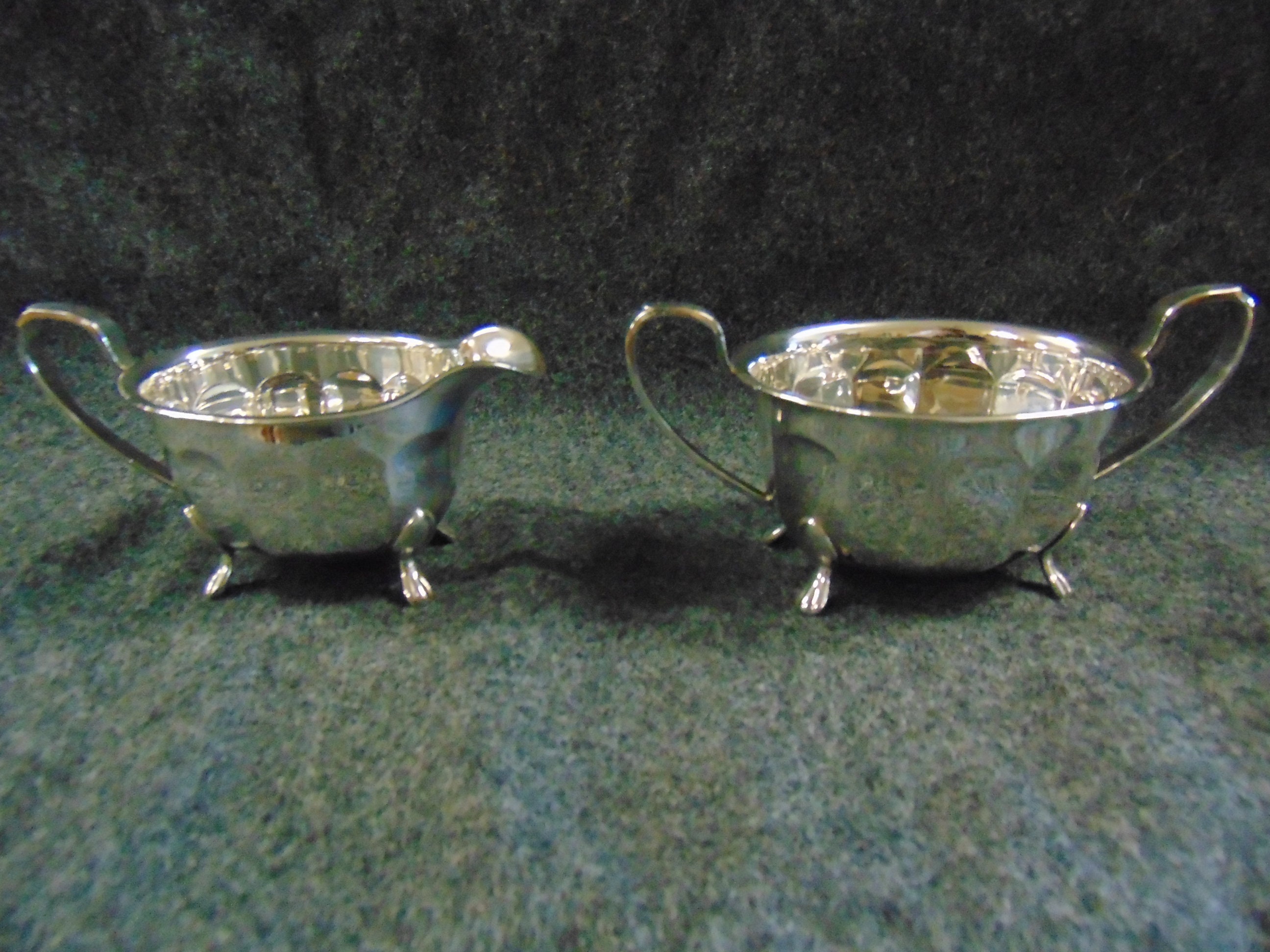 Silver Plate Regency Style Teapot Milk Jug and Sugar Bowl | Etsy