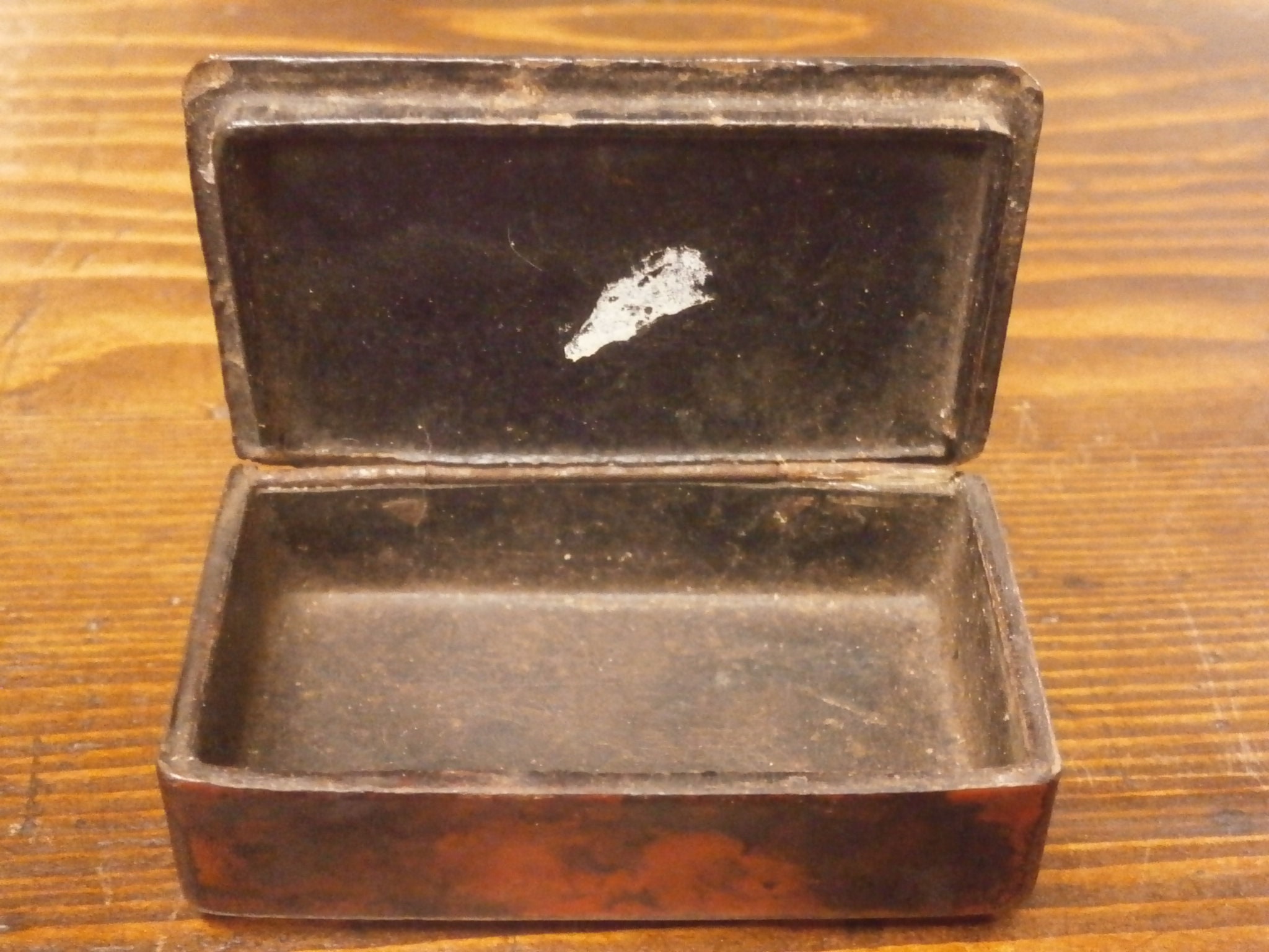 Georgian Paper Mache Snuff Box - Etsy UK