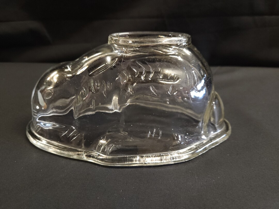 Glass Rabbit Jelly Mould - Etsy