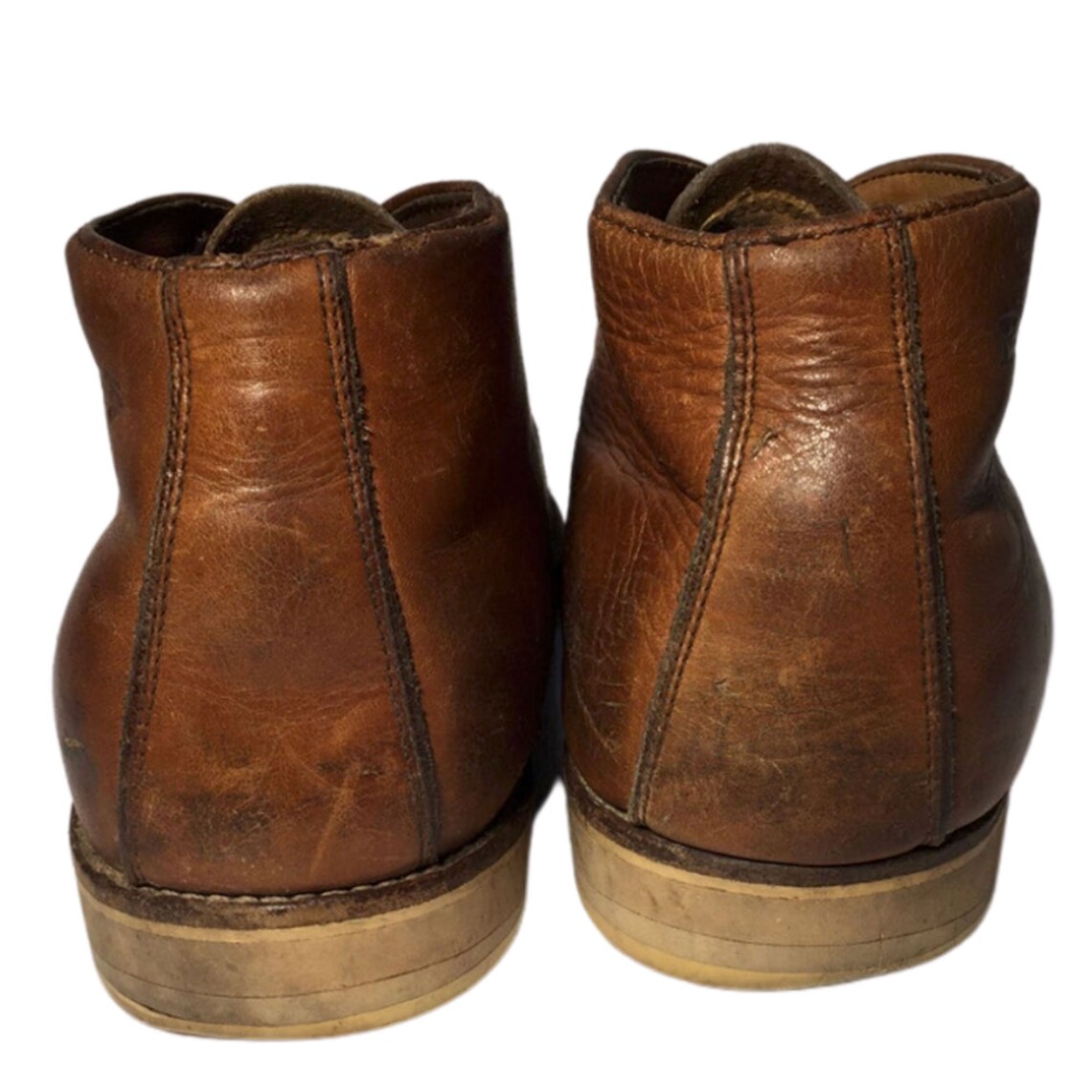 RED WING® 595 Heritage Chukka Brown Leather Boots Men Size 9.5 - Etsy