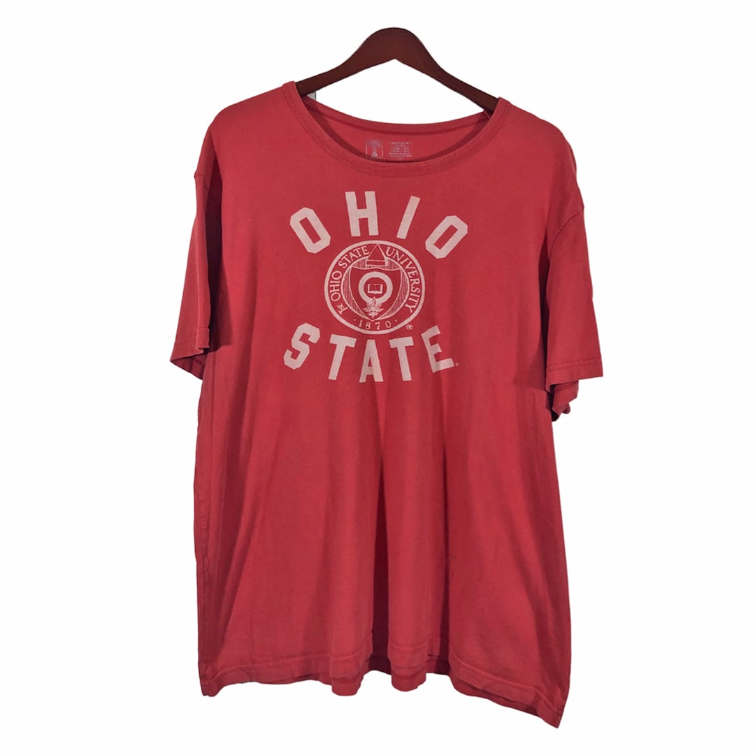 Ohio State University OSU Red T-shirt Size 2XL - Etsy