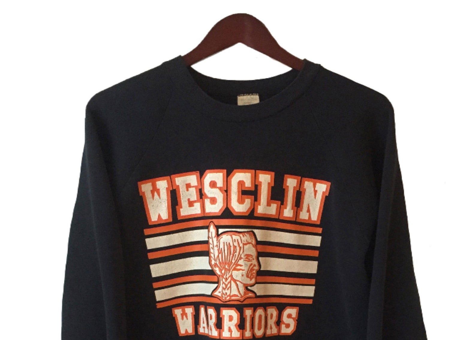 WESCLIN WARRIORS Football Black Sweatshirt Men's Size XL || Sport ...