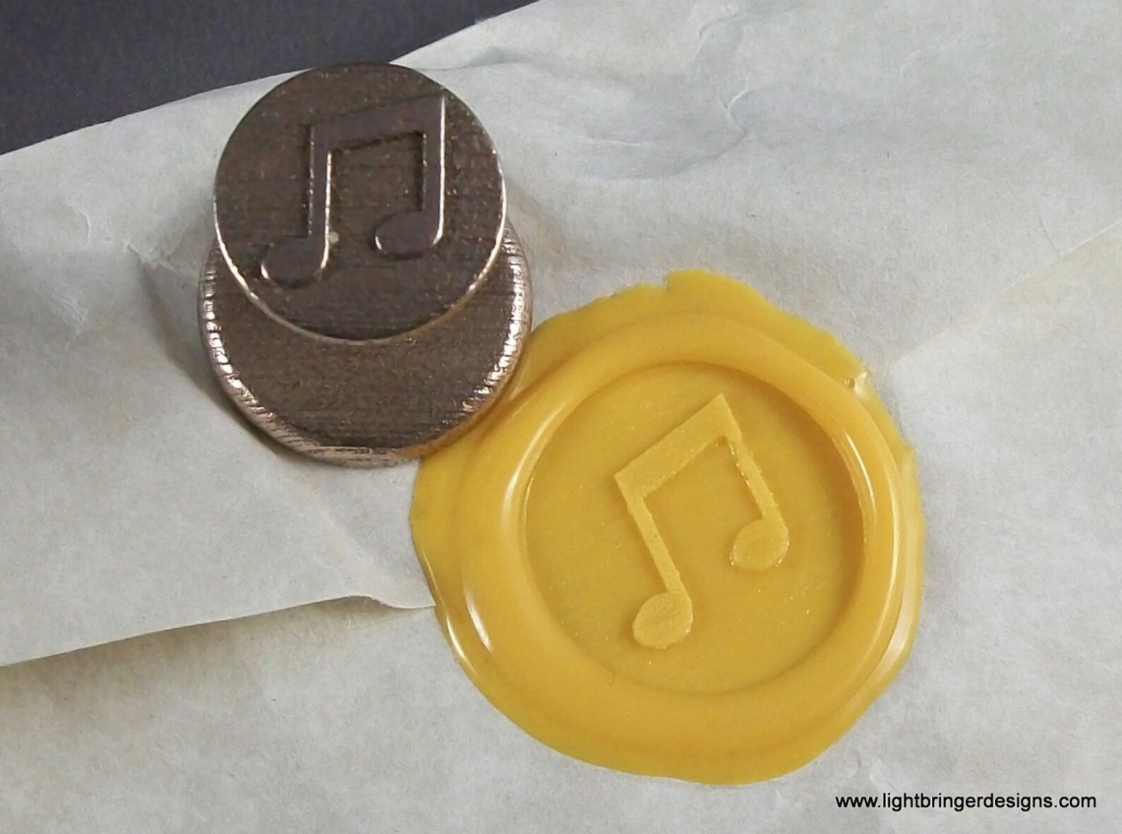 Music Notes Wax Seal - Etsy
