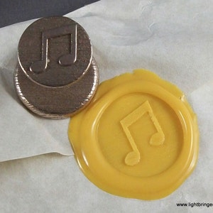 Music Notes Wax Seal - Etsy