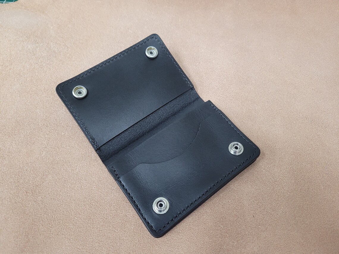 Chain Wallet Biker Wallet Mens Leather Wallet Small Biker - Etsy