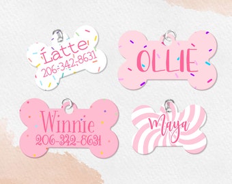 Pet ID Tag Dog Tags for Dogs Personalized Dog ID Tag Dog Name Tag Dog ...