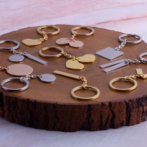 Personalized Vertical Keychain Actual Hand Writing Signature Memory ...