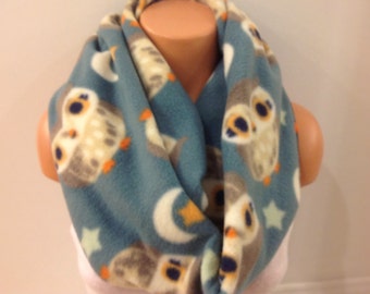 Owl infinity scarf | Etsy