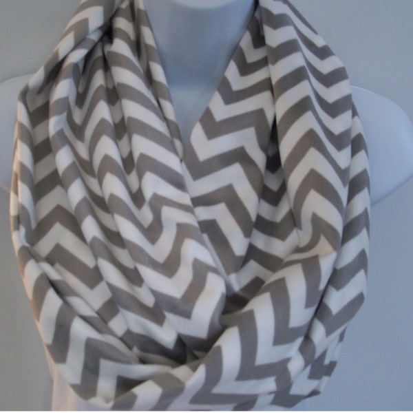 Chevron Infinity Scarf - Etsy