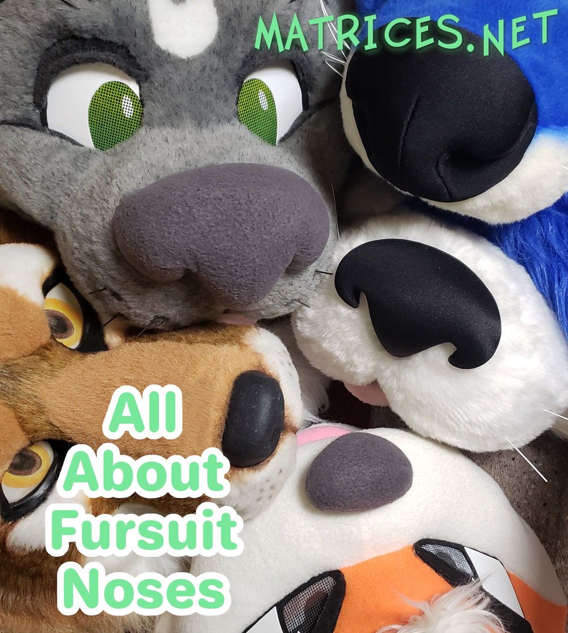 Pattern and Tutorial: All About Fursuit Noses - Etsy