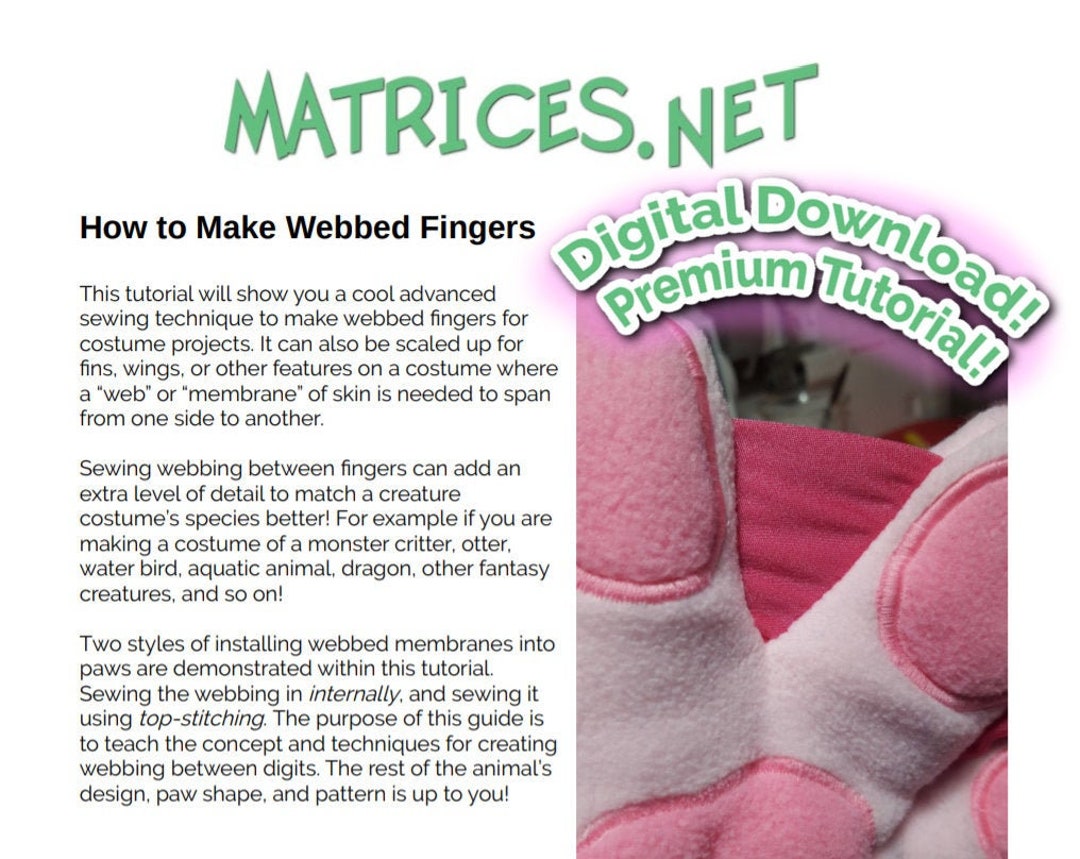 Webbing Between Fingers