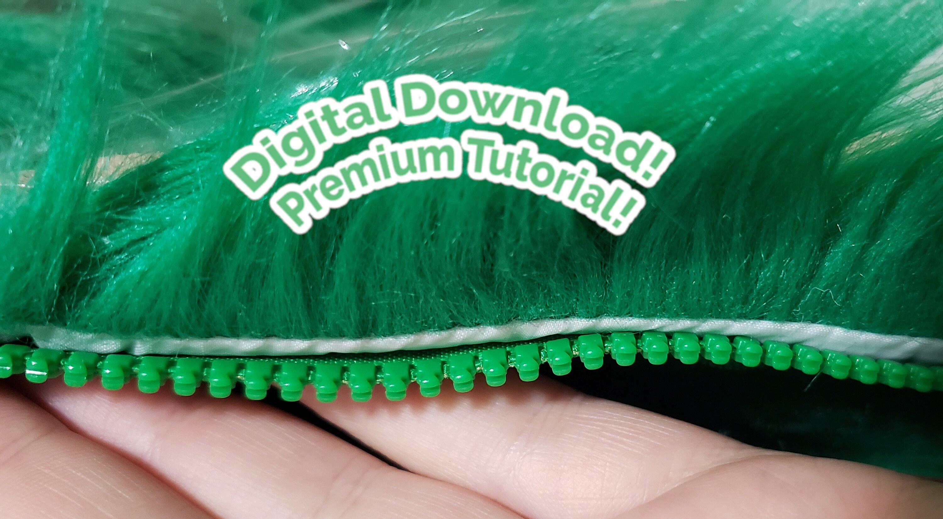 Premium Tutorial: Deluxe Zipper Technique for Faux Fur - Etsy