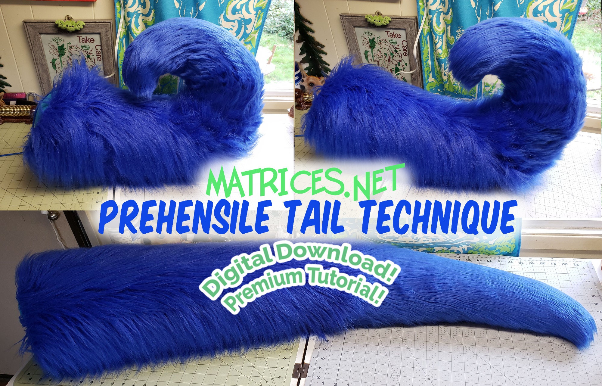 Premium Tutorial: Prehensile Tail Technique for Fursuits - Etsy