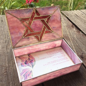 Star of David Keepsake Box, Magen Box - Bar Mitzvah - Bat Mitzvah ...