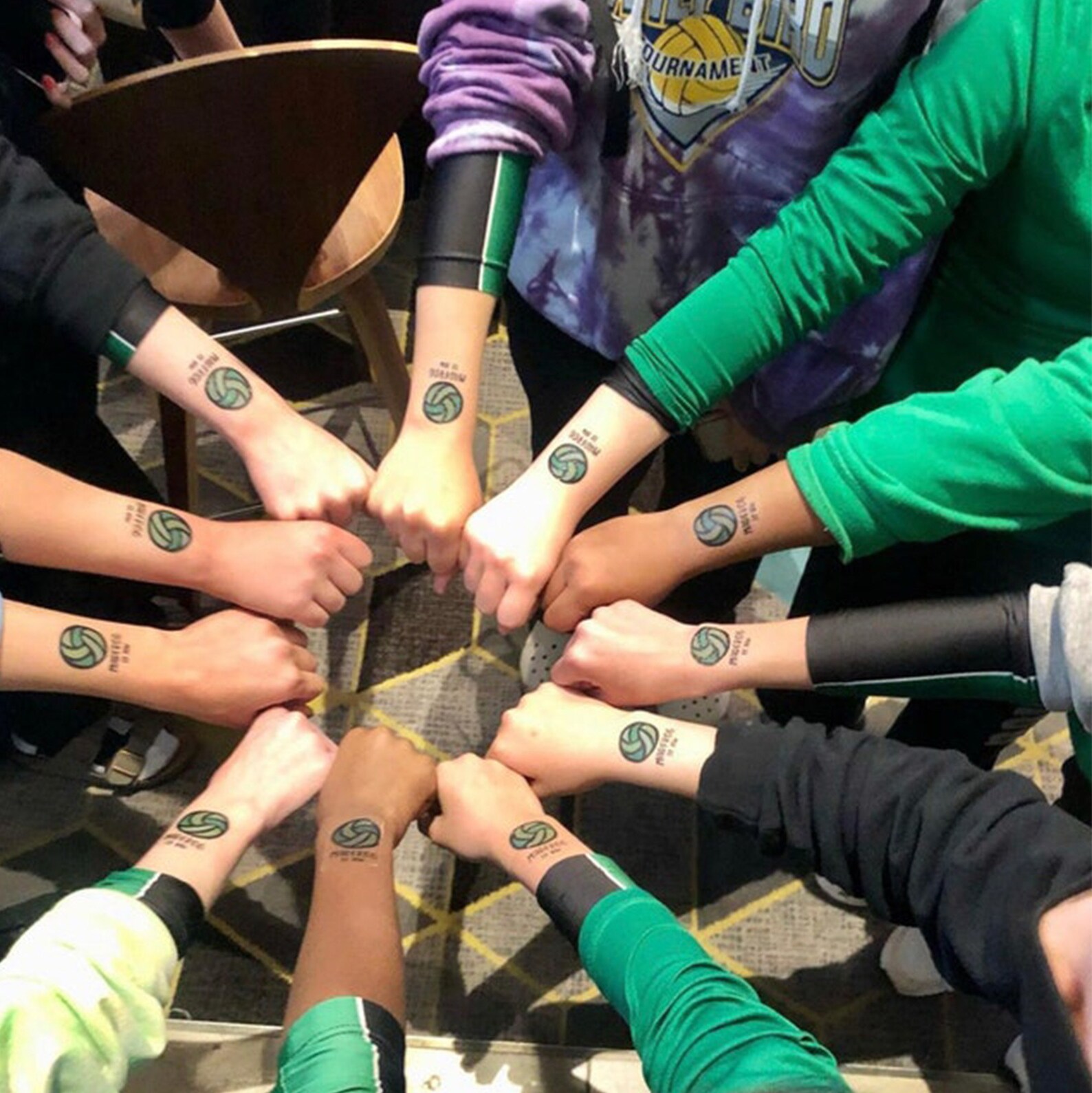 Custom Temporary Tattoos for Basketball Team Personalized - Etsy