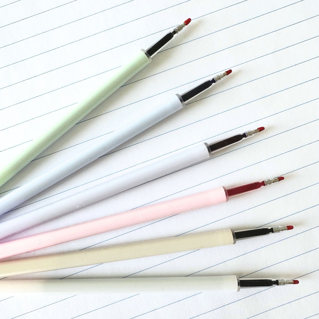 Colored Ink Pen Refills｜set of 5 or 6 Multicolor Ink Refills for Write ...