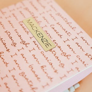 Inspirational Custom Journal｜large Personalized B5 Vegan Leather ...