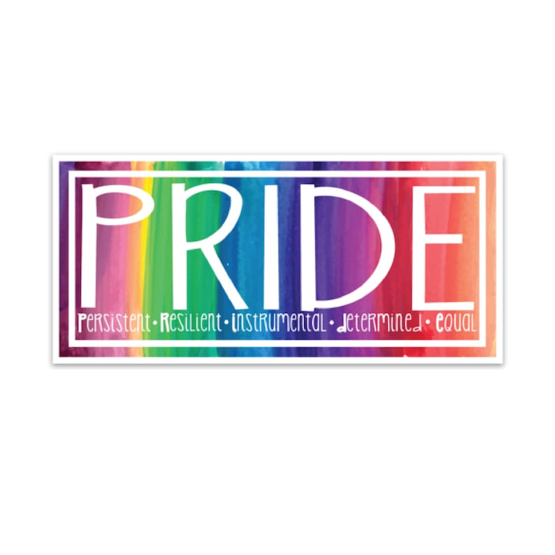 Pride Magnet LGBT Magnet Rainbow Pride Magnet Fridge - Etsy