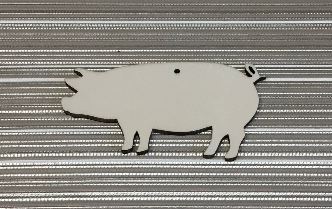 NEW Pack of 10 Unpainted Laser Cut Wooden Pigs Available With | Etsy UK
