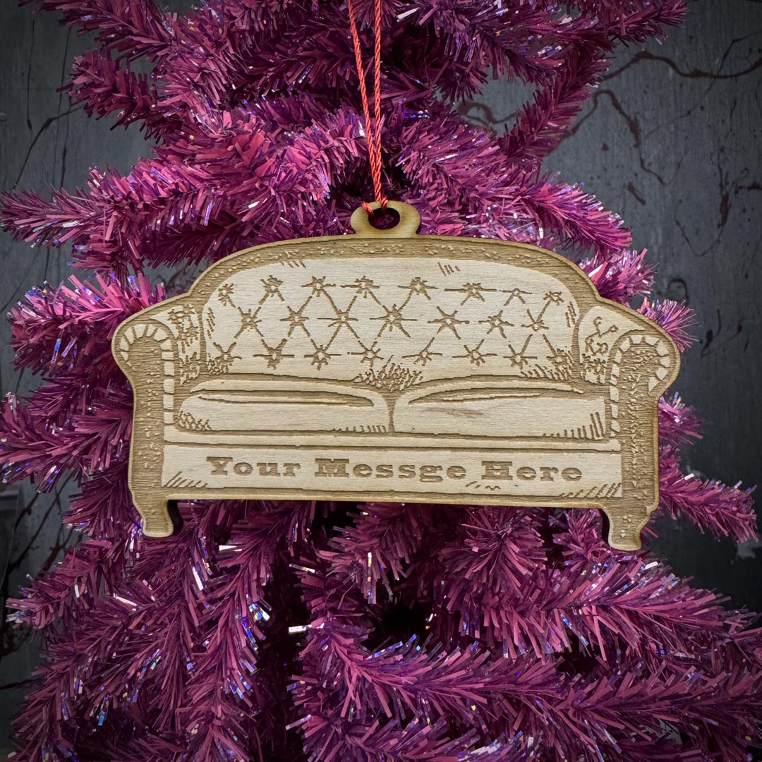 Personalized Couch Ornament - Etsy