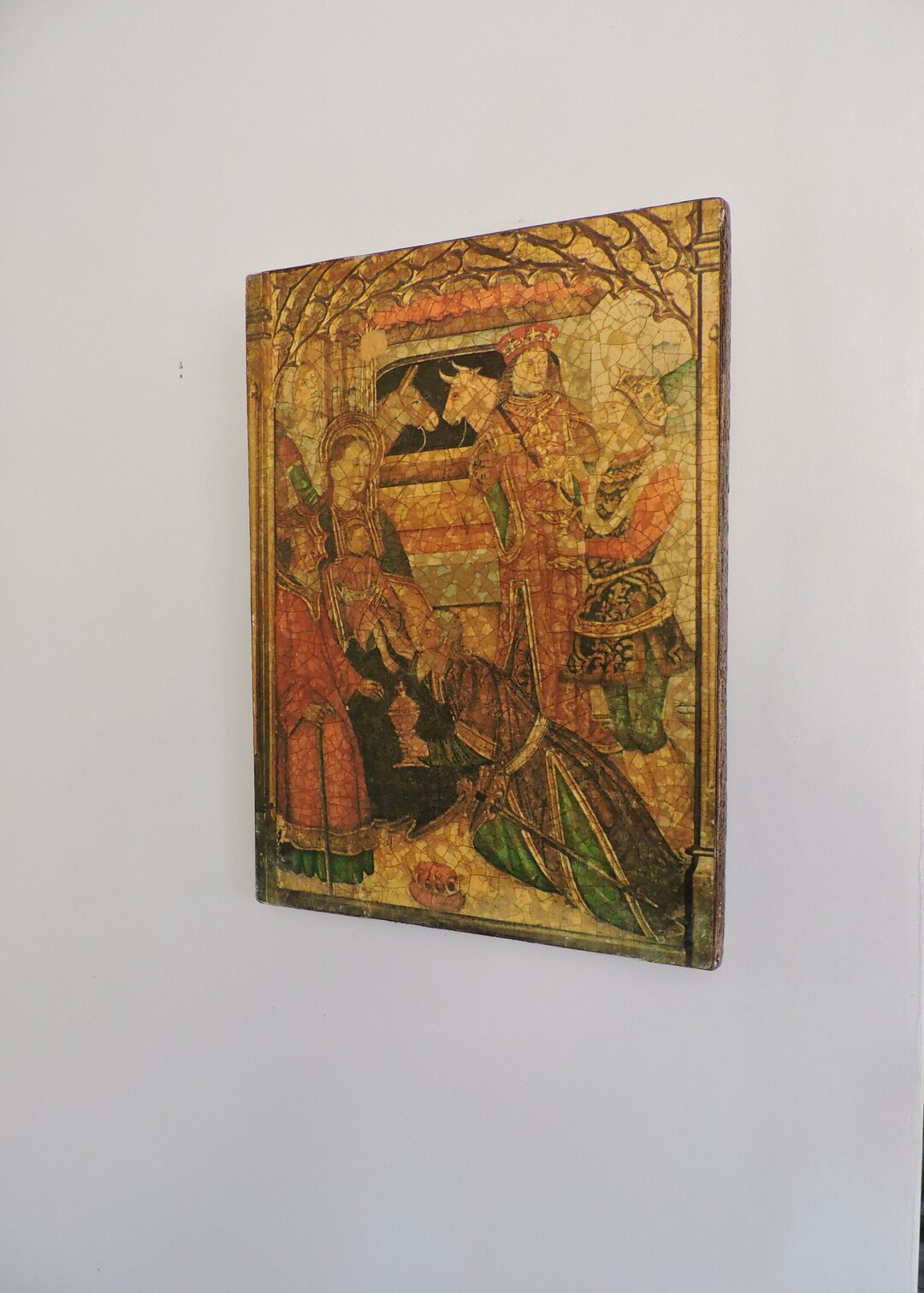 Vintage Three Wise Men Picture Portrait,french Religious Wall Hanging ...