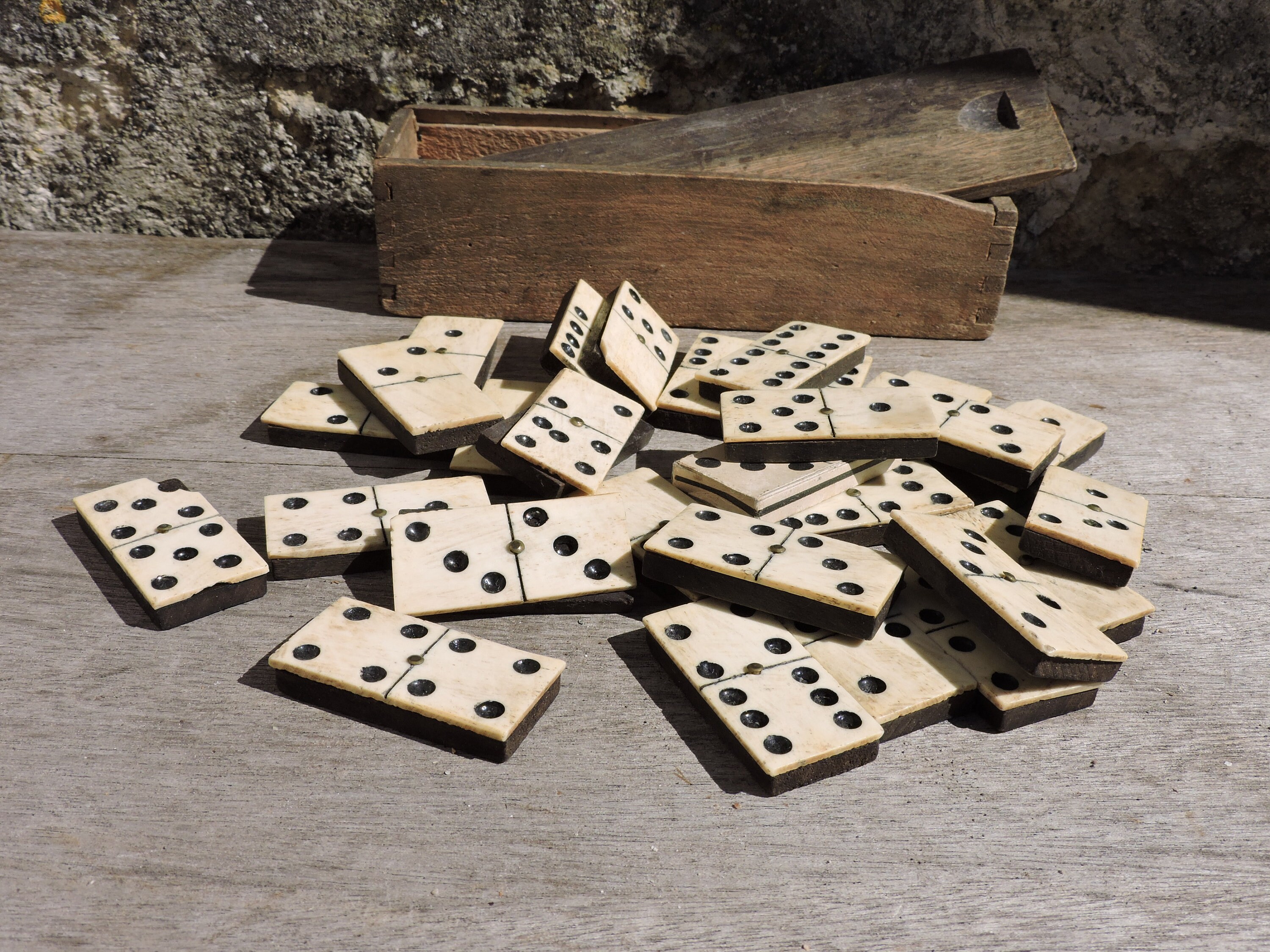 Genuine Ivory Dominoes