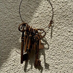 Skeleton Keys Collection, 17 Antique Keys From French Chateau, 19th ...