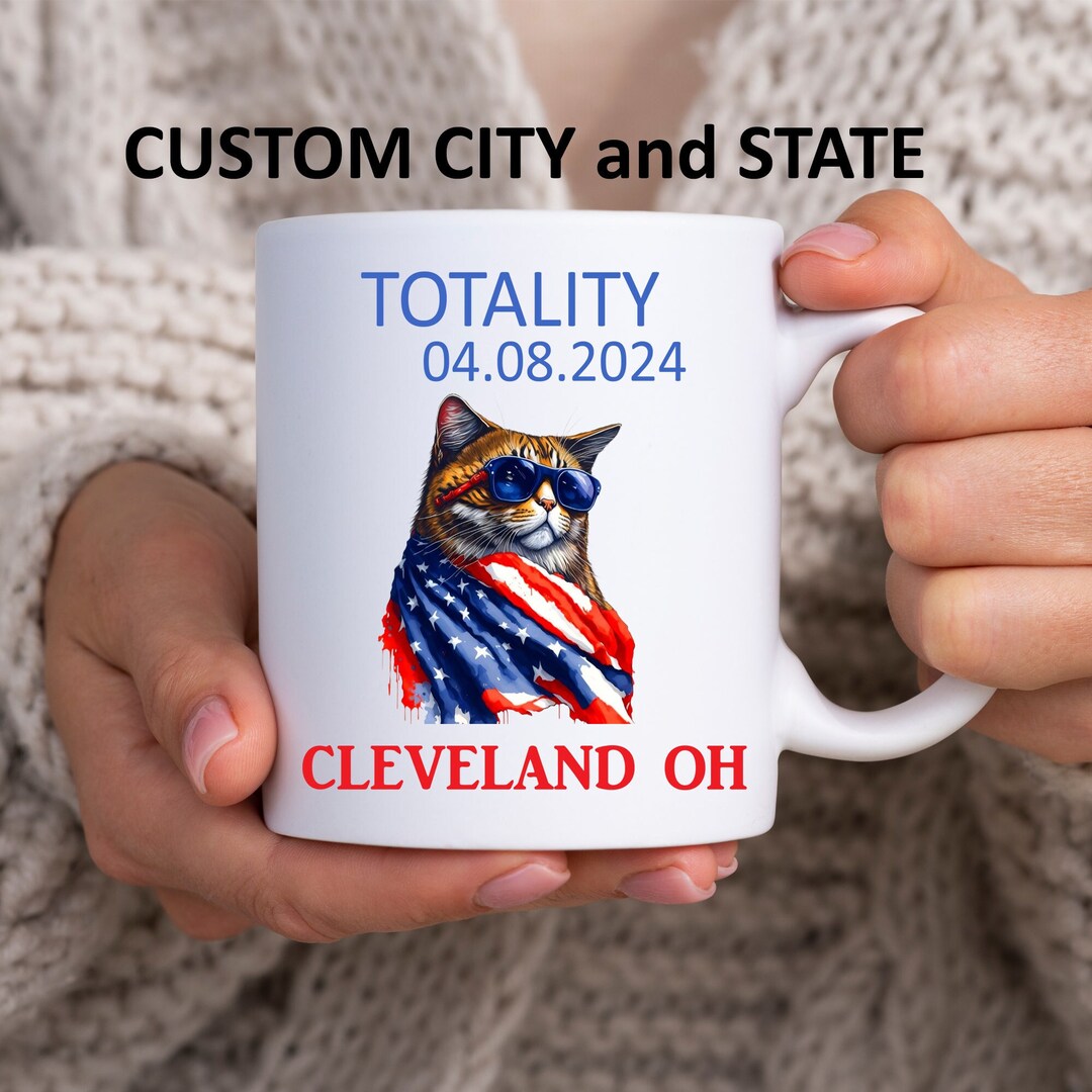 Custom Solar Eclipse 2024 Mug, Solar Eclipse Mug, Solar Eclipse ...