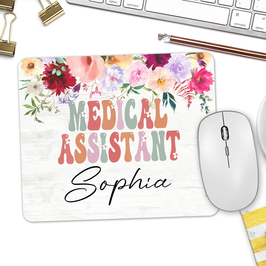 Gifts for Medical Assistant, MA Nurse Mouse Pad, Personalized Nurse ...