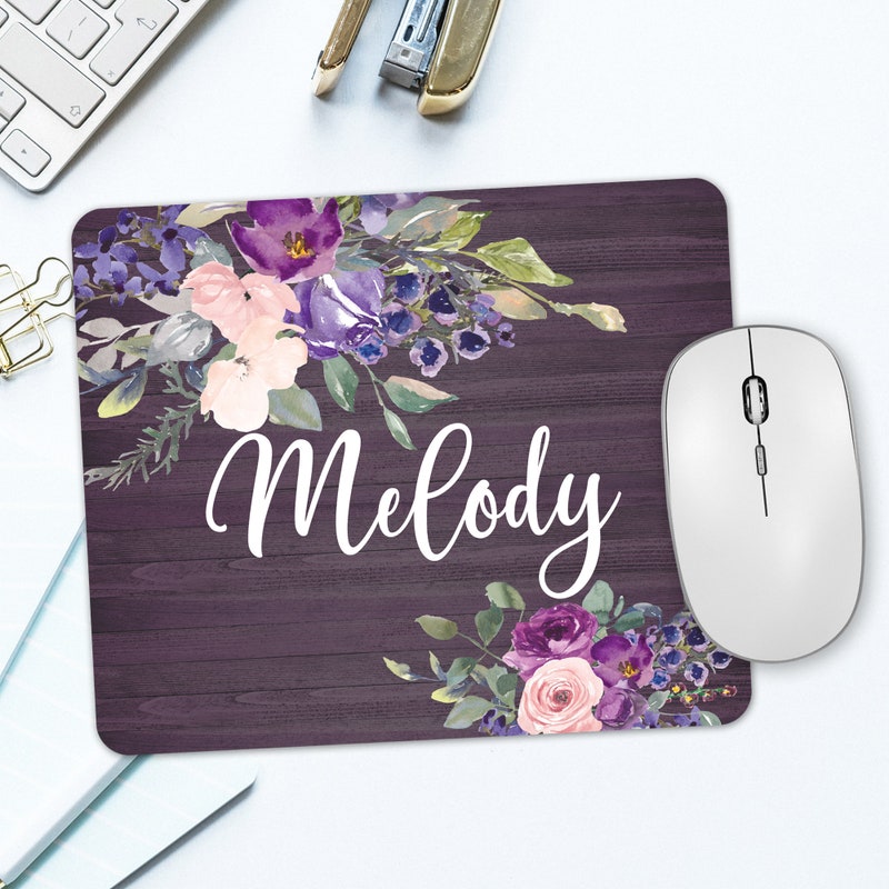 Purple Mouse Pad - Etsy