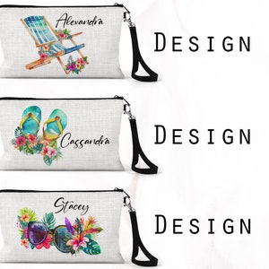 Beach Survival Kit Bag, Personalized Beach Pouch, Beach Trip Gifts ...