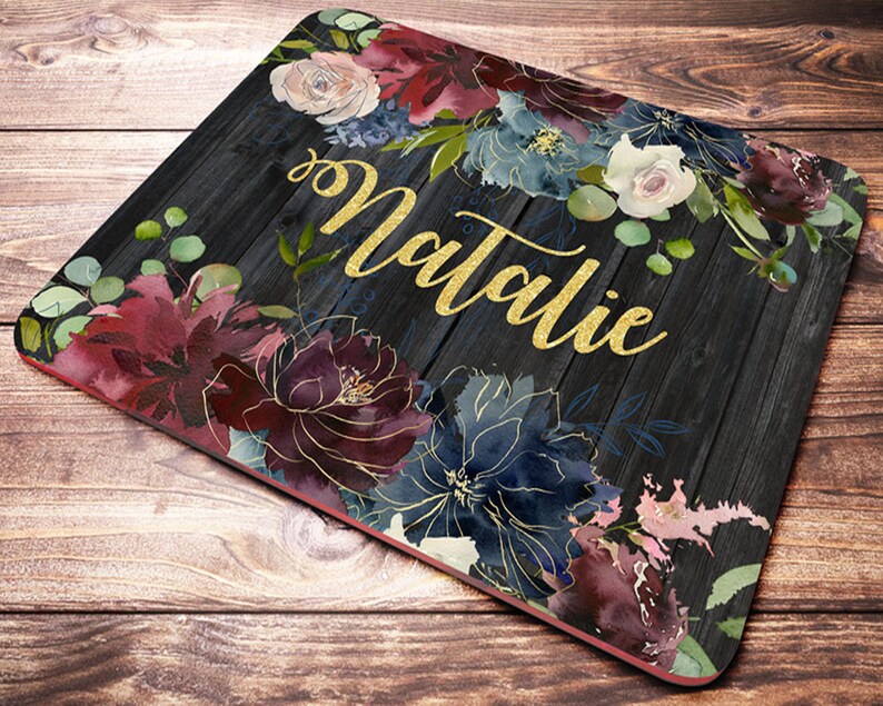 Office Desk Accessories Personalized Mouse Pad Office Decor - Etsy