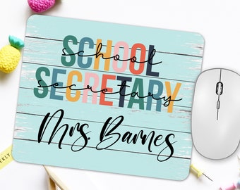 School Secretary Mouse Pad - Etsy