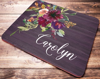 Name Mouse Pad Personalized Mouse Pad Office Decor for | Etsy