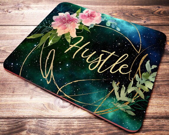 Hustle Mouse Pad Office Desk Accessories Desk Decor for | Etsy